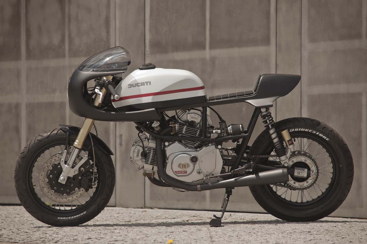 Il Ducatista - Desmo Magazine: PANTAH 350 by CapelosGarage78