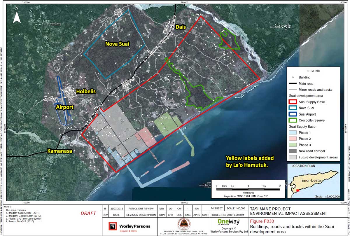 La'o Hamutuk: Suai Supply Base: benefit or boondoggle?
