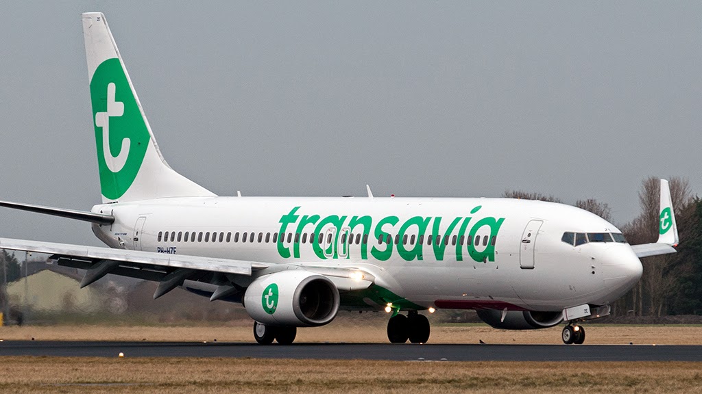 Aerospace777: Transavia: Új festés - minta új logo