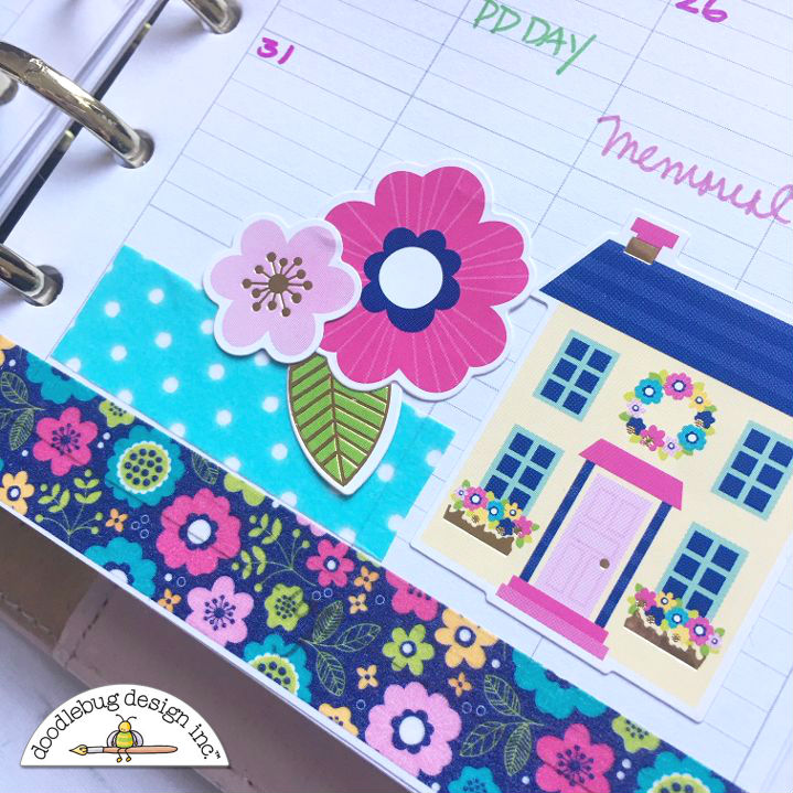 Doodlebug Design Inc Blog: Hello | Planner Calendar Pages with Anabelle