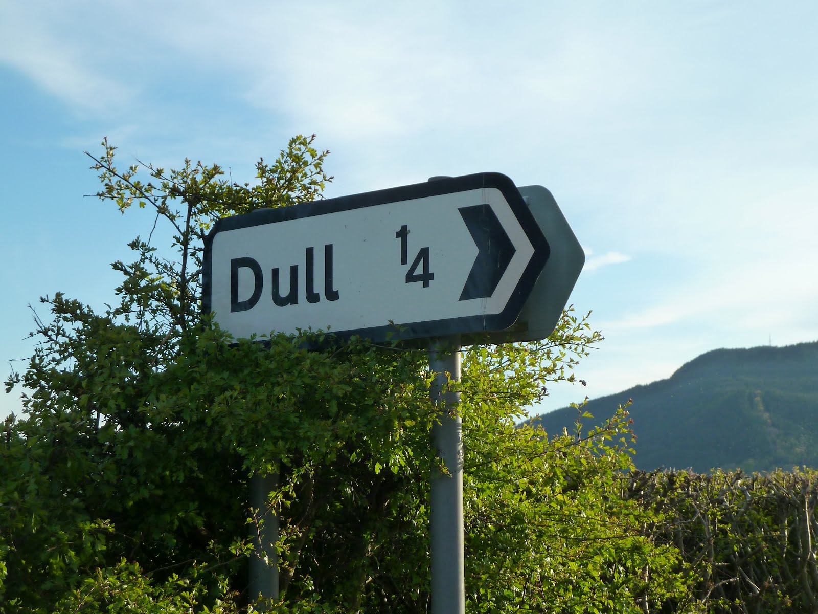 The farm at the back of beyond: Not Dull at all.