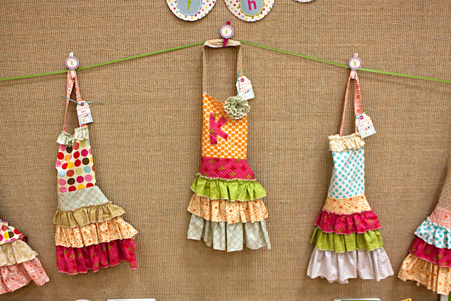 An Art Party...with Custom Aprons - SookEe Designs
