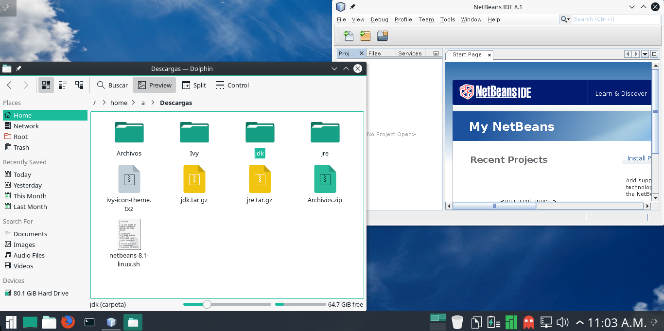 Instalar Jdk Y Netbeans En Manjaro ~ Linuxitos