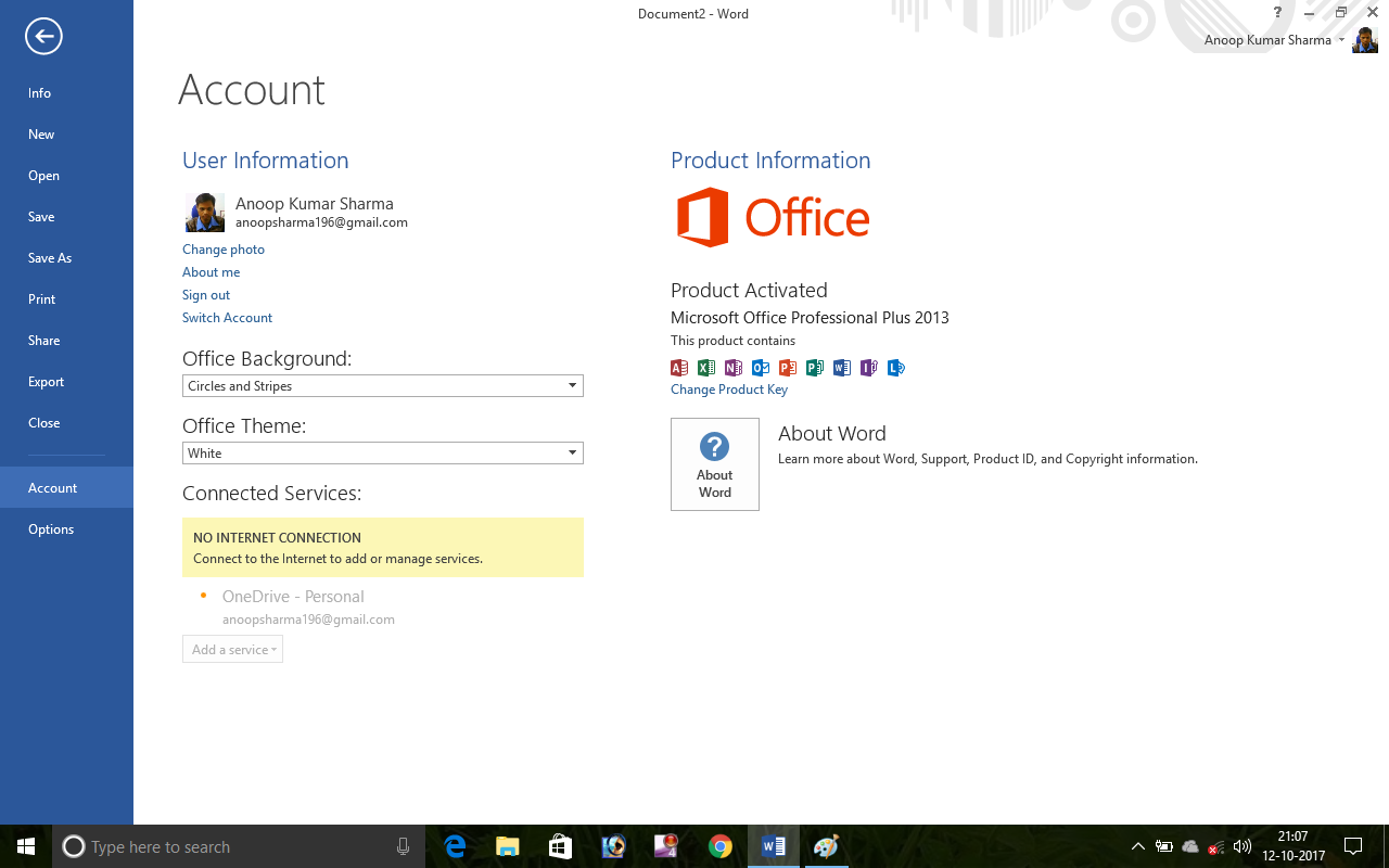 FILE MENU - M.S. WORD 2016 TUTORIALS - SCIENCE TUTOR - Science Tutor