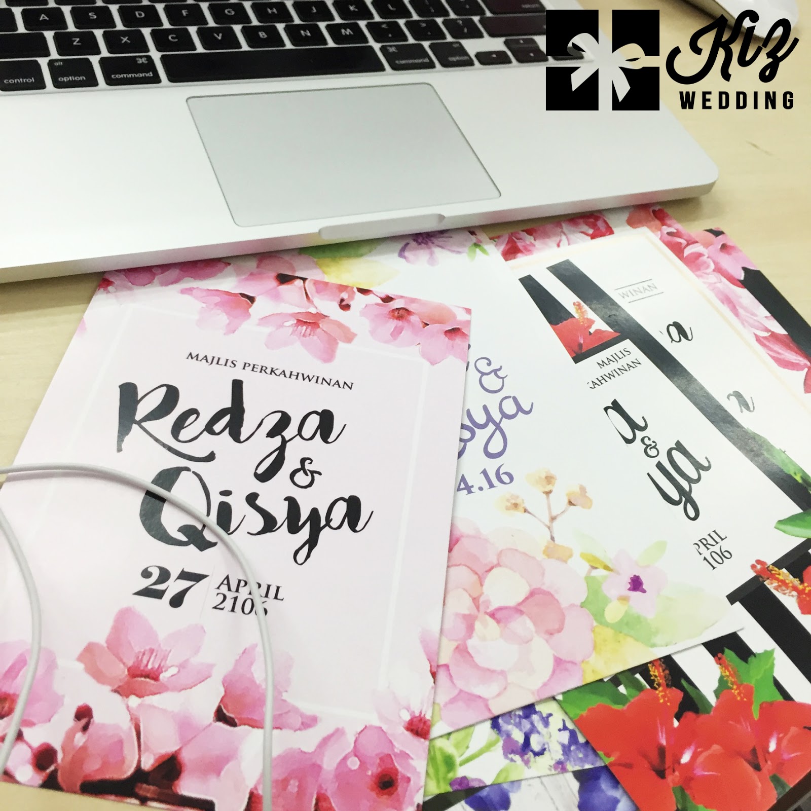 Kiz Wedding: Design kad Kahwin terbaru Kiz Wedding