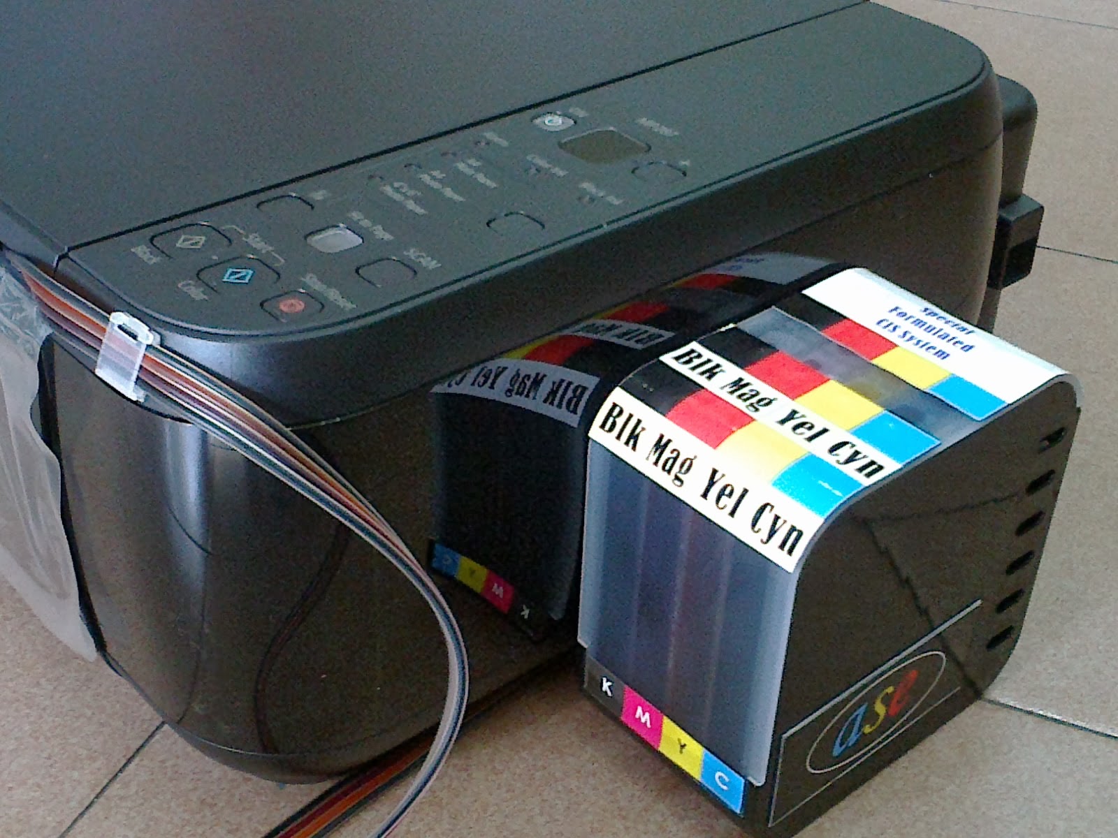 ASE Exclusive Ink Supply System