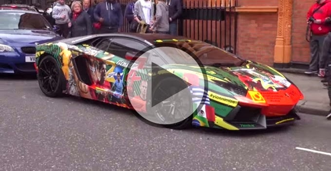 Lionel Messi Lamborghini