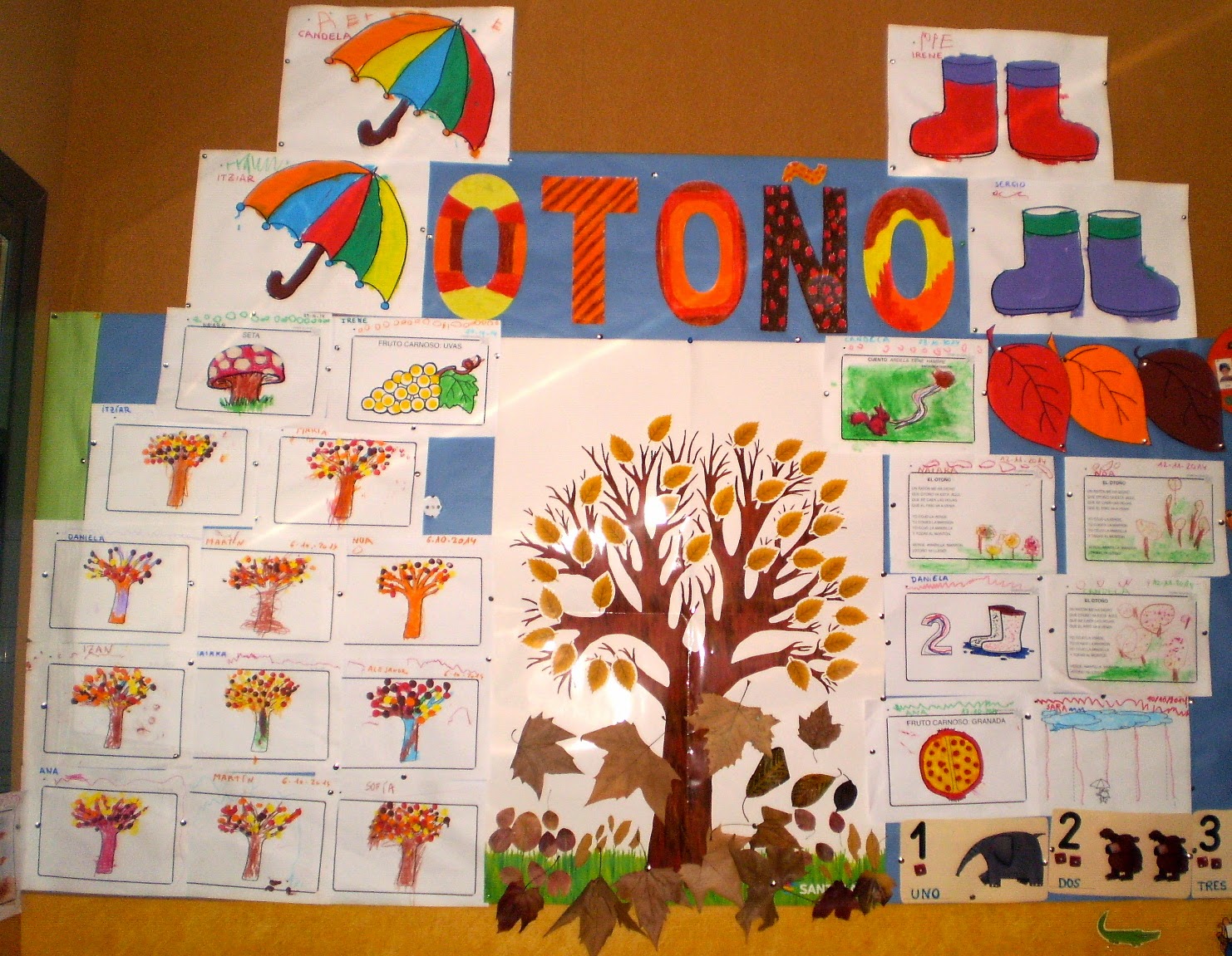 ELMER Y COMPAÑÍA: Los colores del otoño