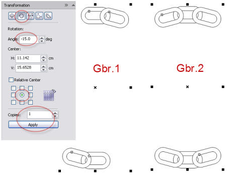 Cara Membuat Rantai Melingkar Dengan CorelDRAW