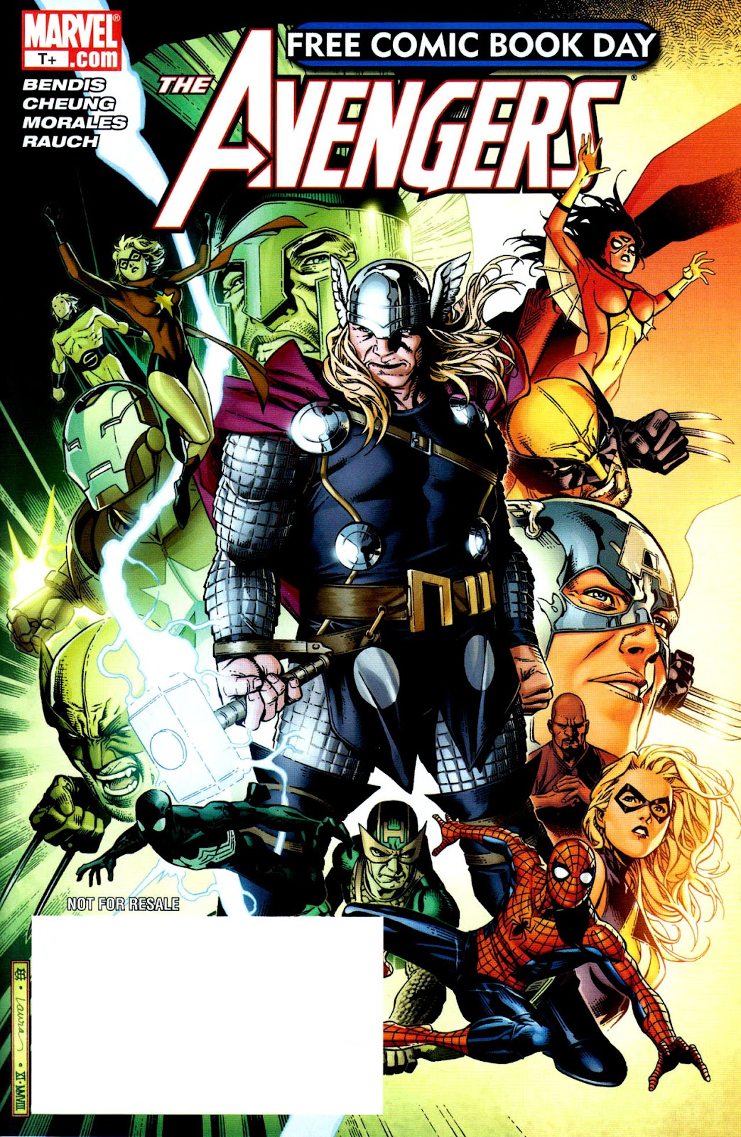 Read online Free Comic Book Day 2009 Avengers comic - Issue # Full