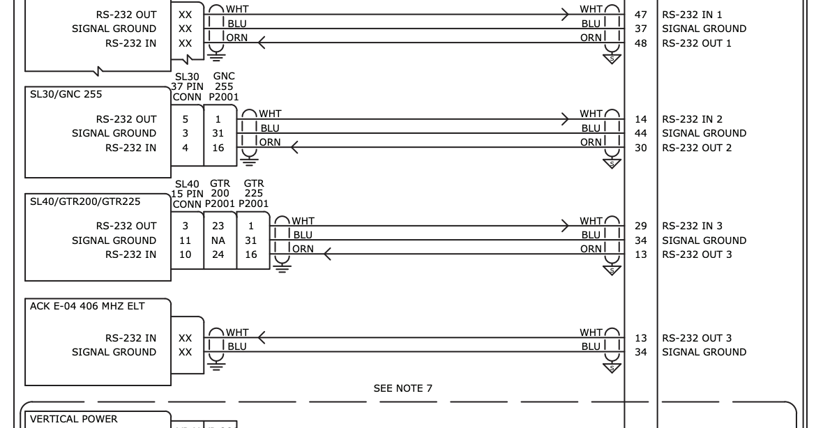 RV-10: GTN650 G3X wiring
