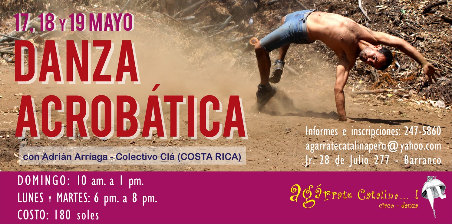 Agarrate Catalina - Circo y Danza: DANZA ACROBÁTICA CON COLECTIVO CLÁ ...