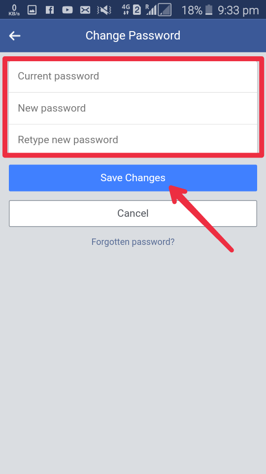 How to Change Facebook Password on Both Computer and Phone [Step by ...