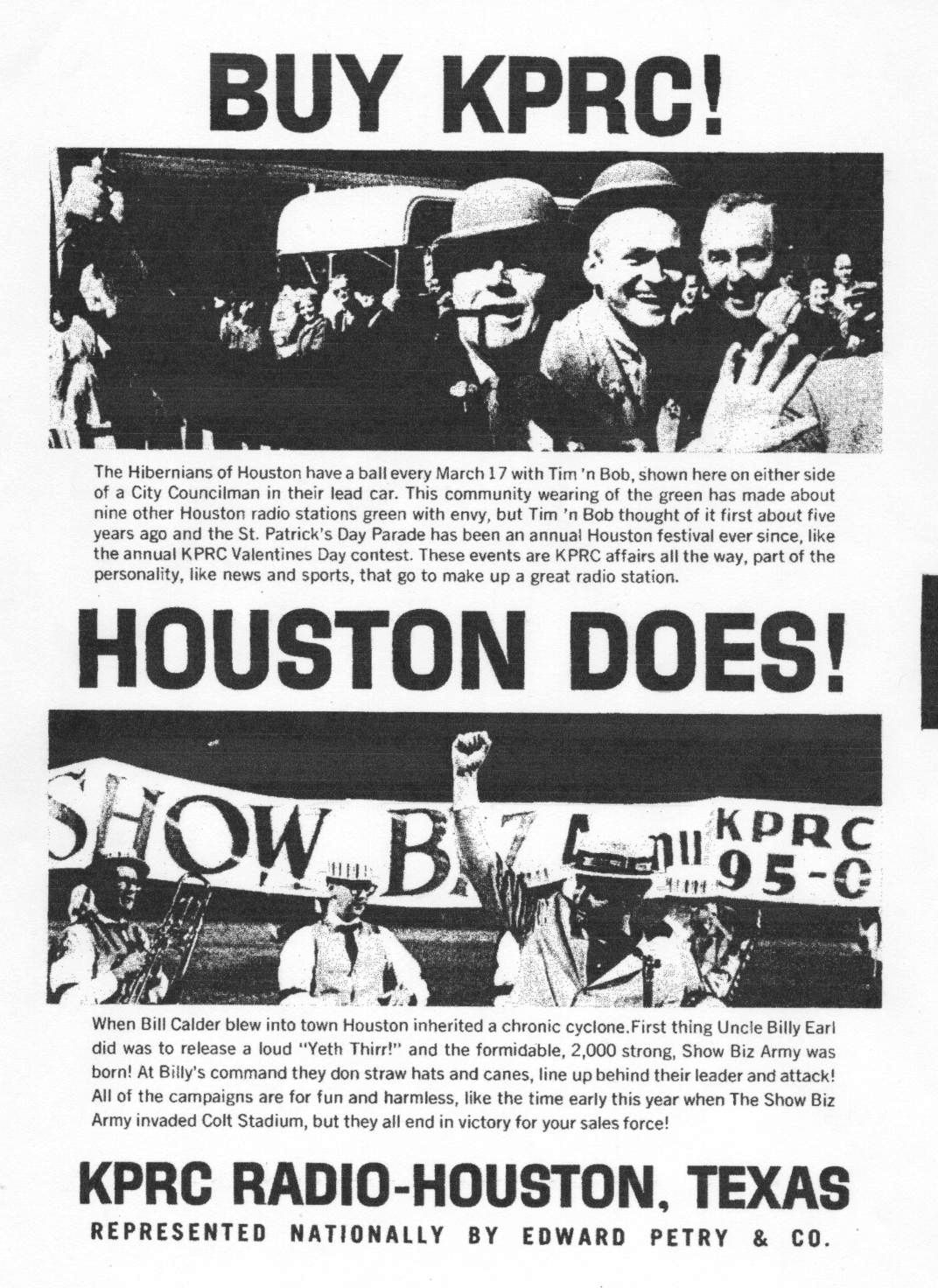 Houston Radio History: A KPRC and KPRC-FM Gallery