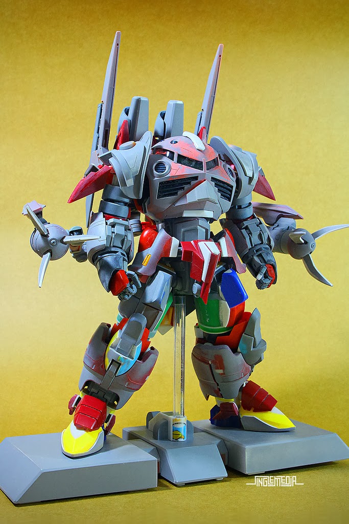 GUNDAM GUY: MG 1/100 Z'Gok Messer - Customized Build
