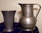 art museum gallery : Many colonial women served their food in pewter ...