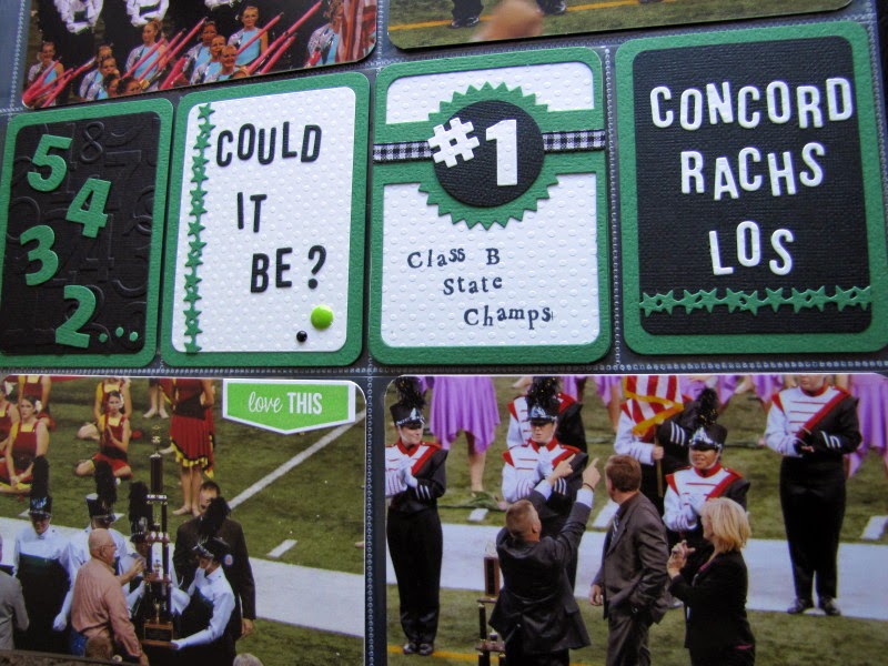 Kendra's Paper Creations: Marching Band Pages...
