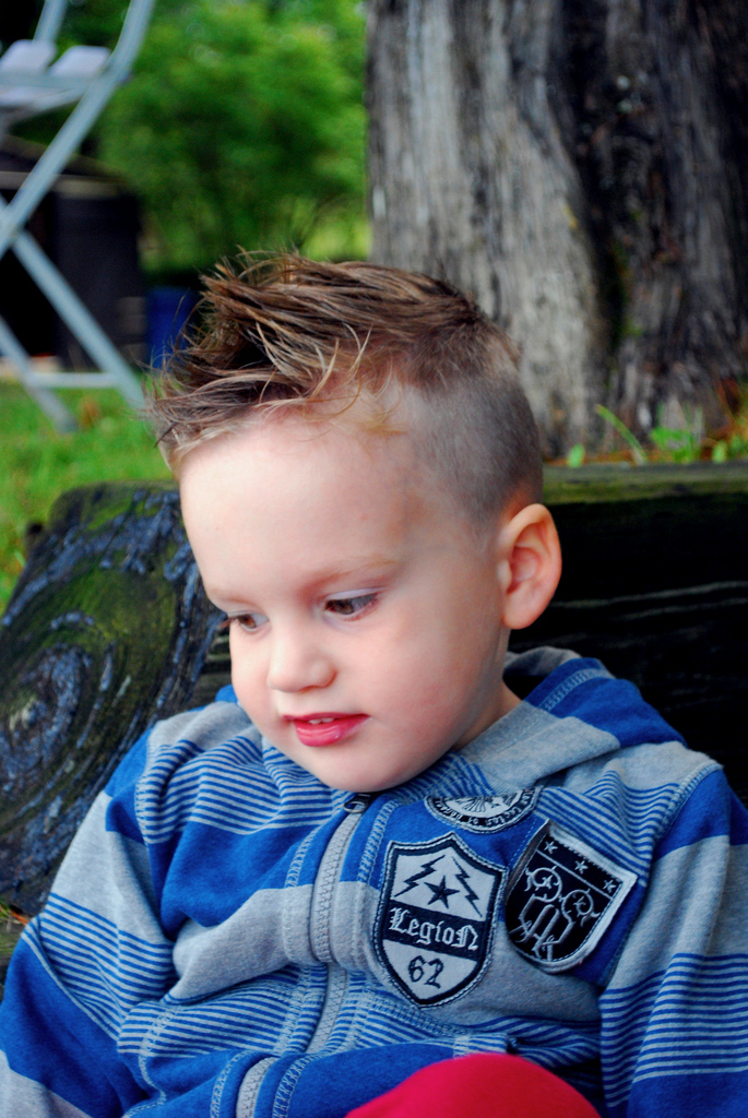 the boo and the boy: Guess who got a real mohawk?!?!?!?