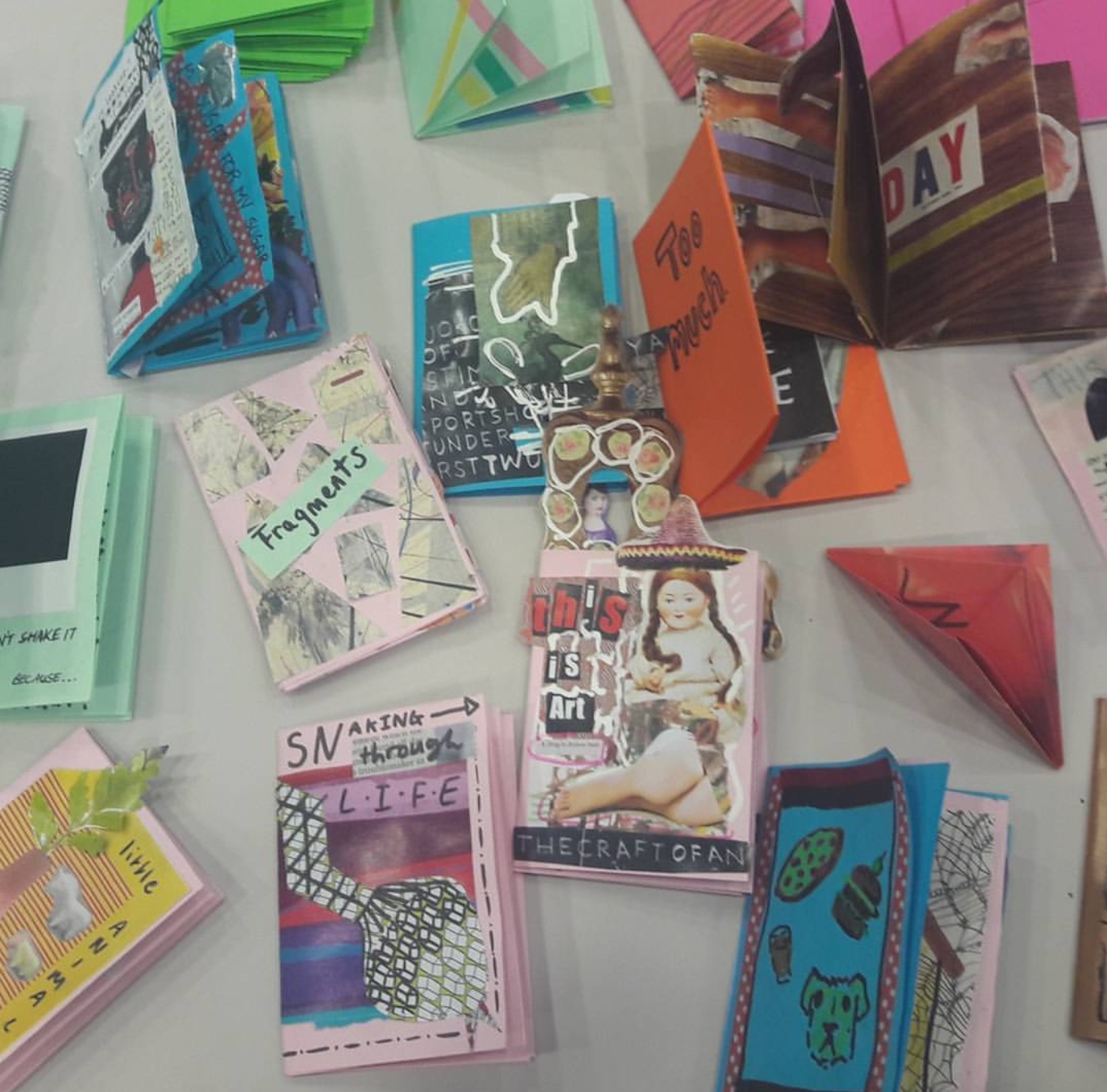 Cool Schmool: Making zines at the Barbican