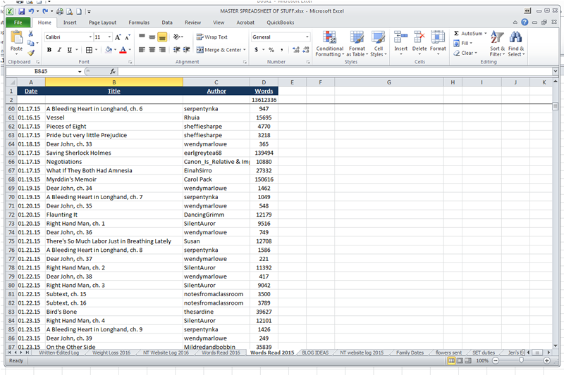 A Time For Everything: The power of a spreadsheet...