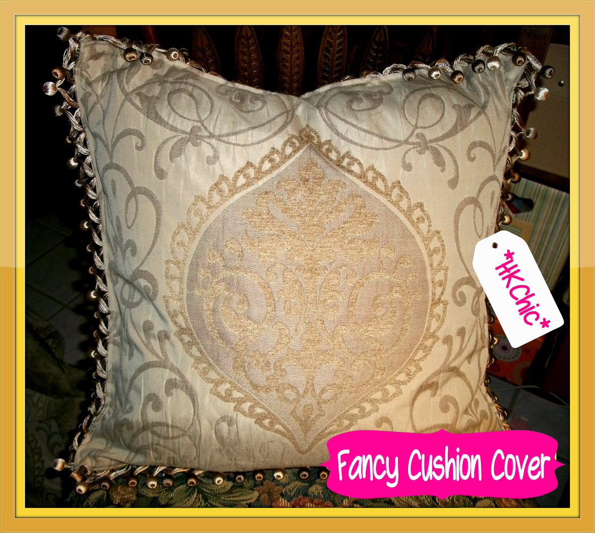 HongKongChic: Fancy Cushion Cover