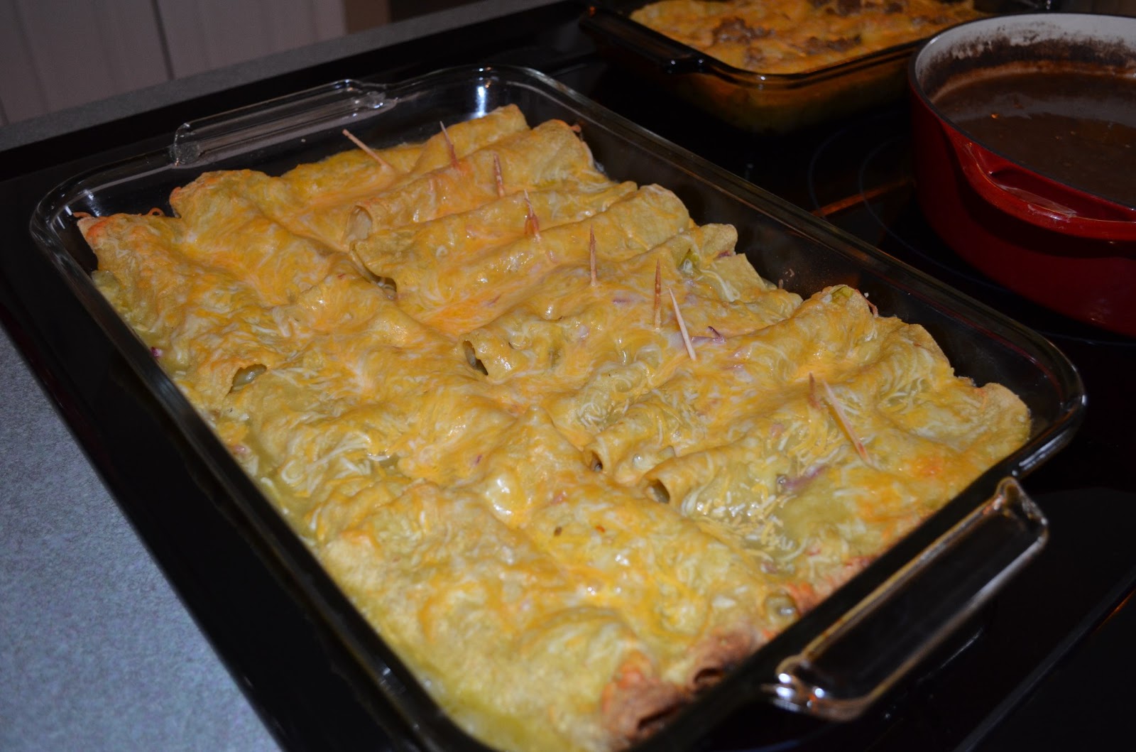 soulfulspoonful: Sunday Supper--Enchiladas--beans---brown paper bag ...