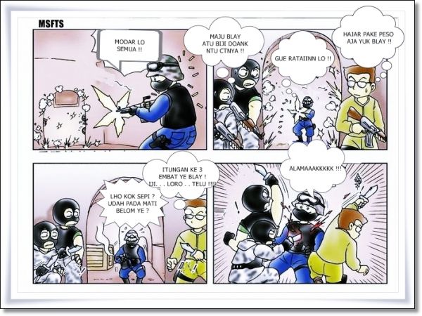 Six Andal : Komik CS ( Counter Strike ) Lengkap