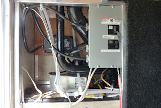 Manual Transfer Switch for RV: Manual Transfer Switch and Front ...