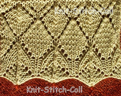 Knitting Stitches Collection: Stitch No. 58