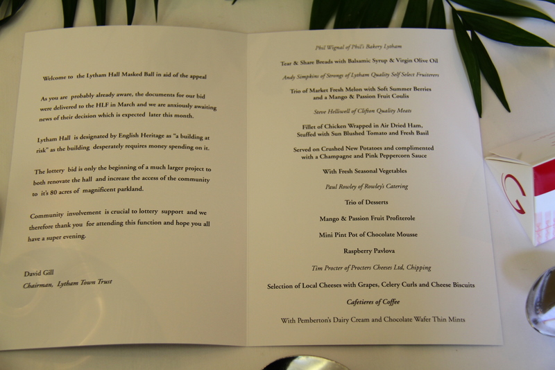 Lytham Hall's Masked Ball