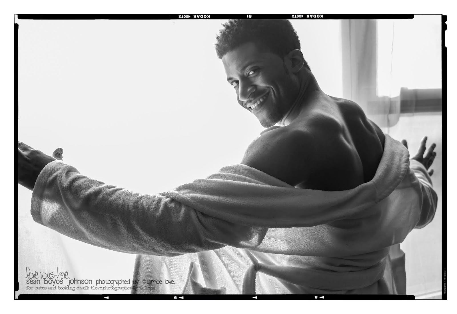 TARRICE LOVE - PHOTOGRAPHER: actor Sean Boyce Johnson as Me