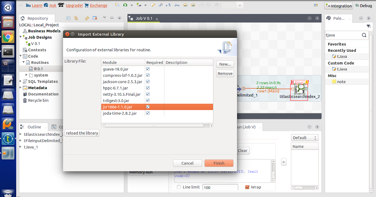Talend Elasticsearch Indexing Tutorial | My Learnings and Sharing...RaNd0m!!