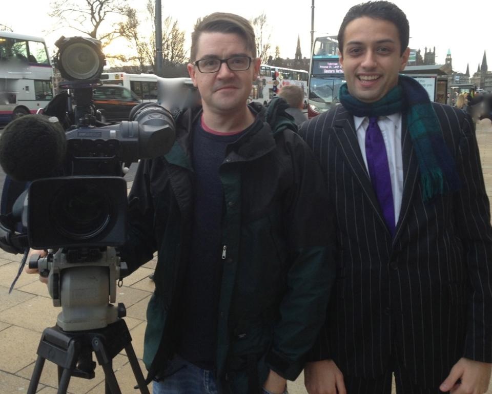 Official Anas Hassan: Appearing on the STV News at Six commenting on ...