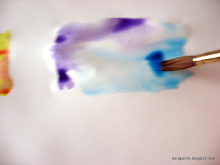 Kara Paints: Watercolor Workshop: wet in wet techniques
