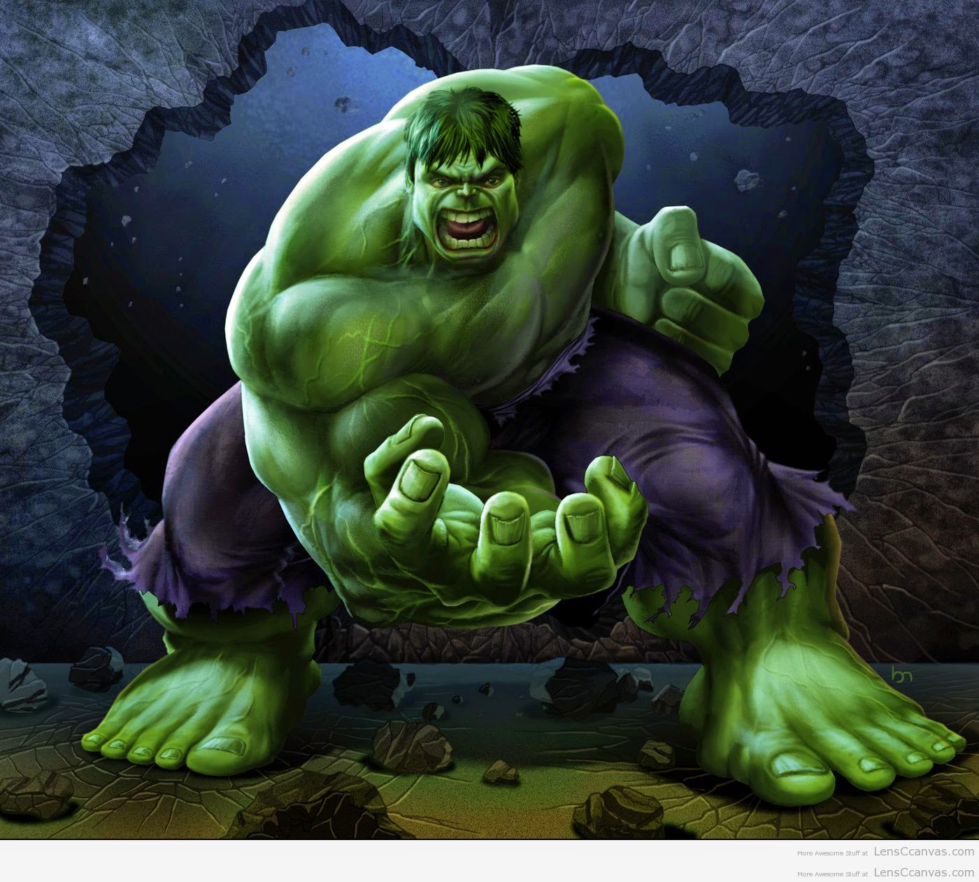 Hulk wallpaper cartoon - SamoxZone