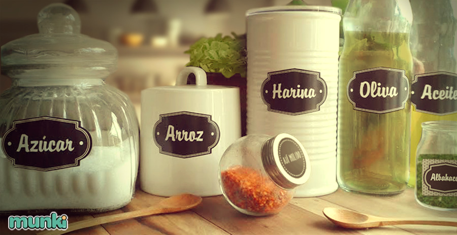 Munki Diseños Imprimibles: Rótulos para Especias y Condimentos