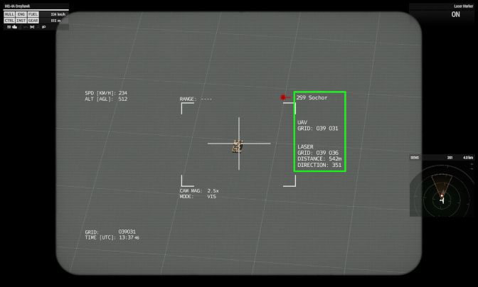 カメラに座標など表示する Arma 3 用の Enhanced UAV Intel スクリプト | 弱者の日記^^ - Arma 3 MODと ...