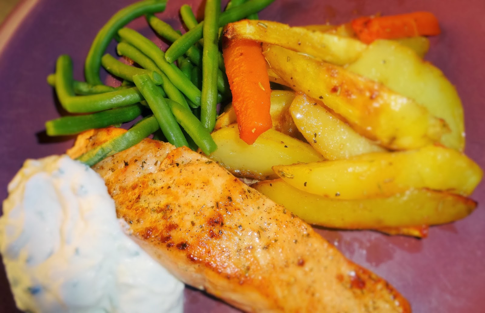 OPTIMAL KOSTBALANS: Lax med potatis och rotfrukter