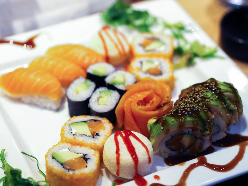 FOOD // SUSHI CIRCLE AND THE NEW MENU | MeaslyChocolate