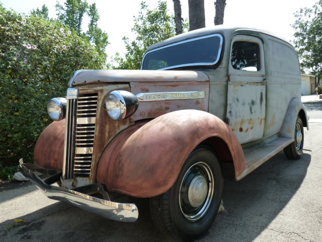 the1939clothier: The 1938 GMC Panel Truck.