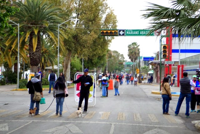 Crónica de Torreón: Imágenes del "paseo Colón"