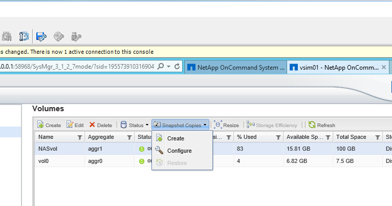 Technical Works : NET 701 MODULE 5: PROTECTING DATA USING SNAPSHOT TECHNOLOGY