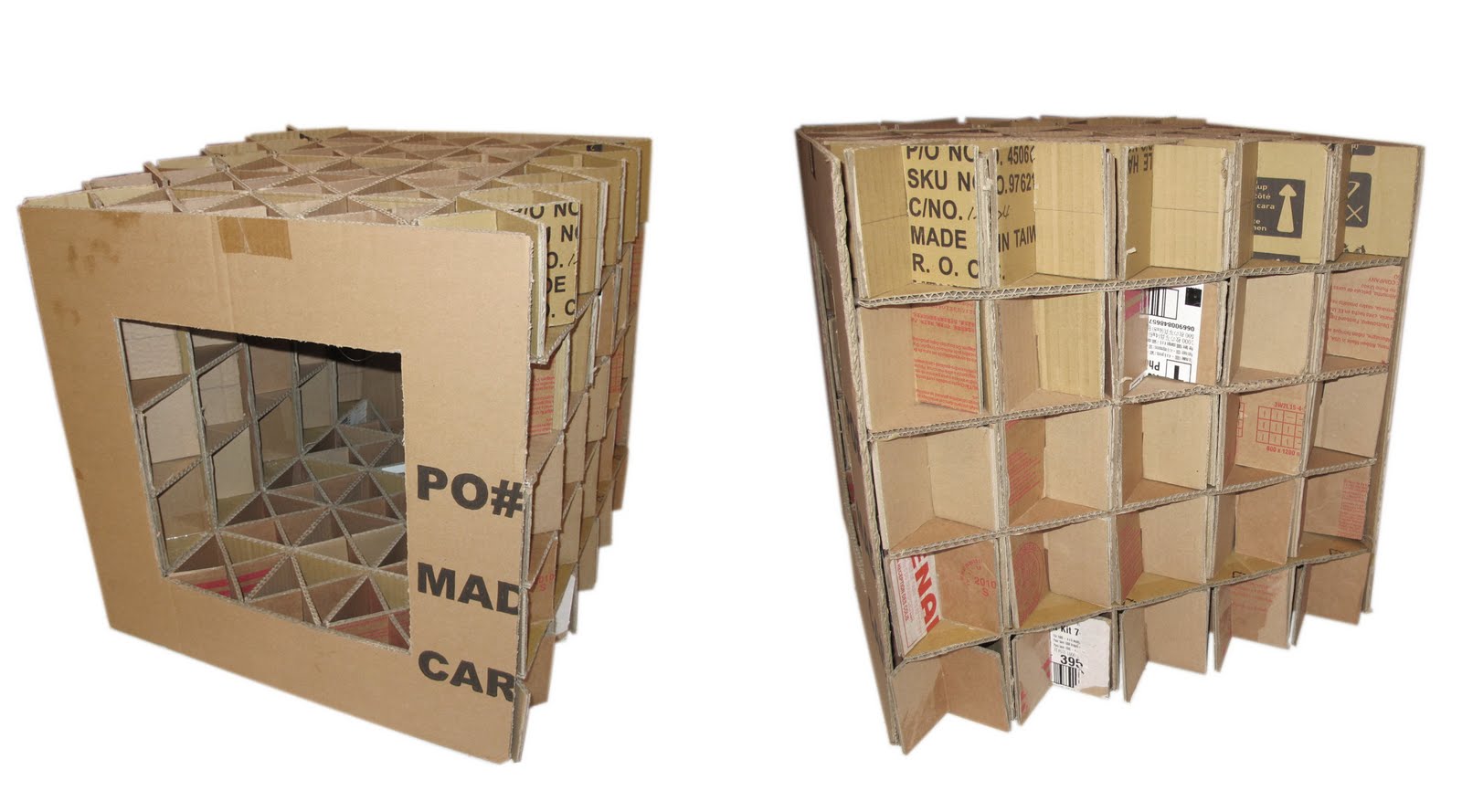 Art Projects: DU CARTON AU QUOTIDIEN