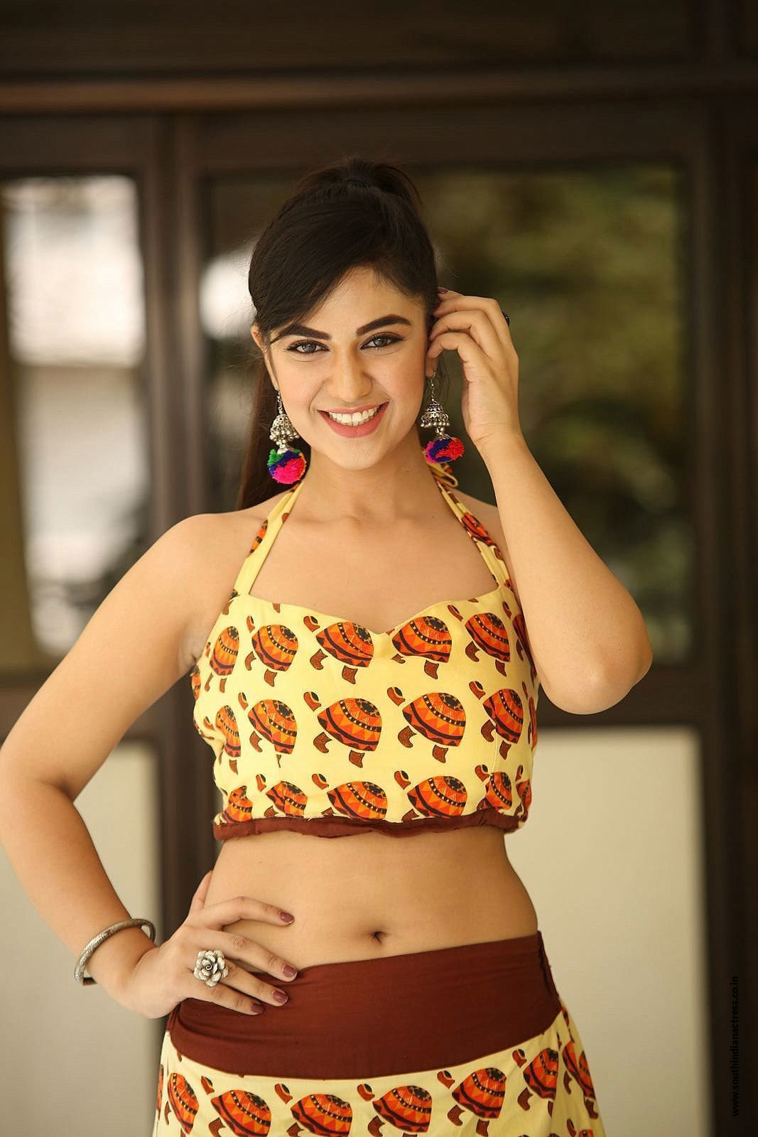 Harshitha Panwar stills at Bewars movie Promotion - South Indian Actress