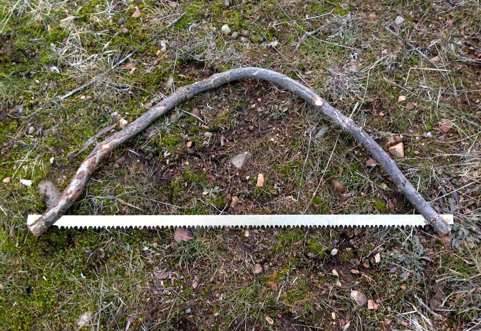 Rocky Mountain Bushcraft: Mountain Bushcraft: Primitive Bow Saw made ...