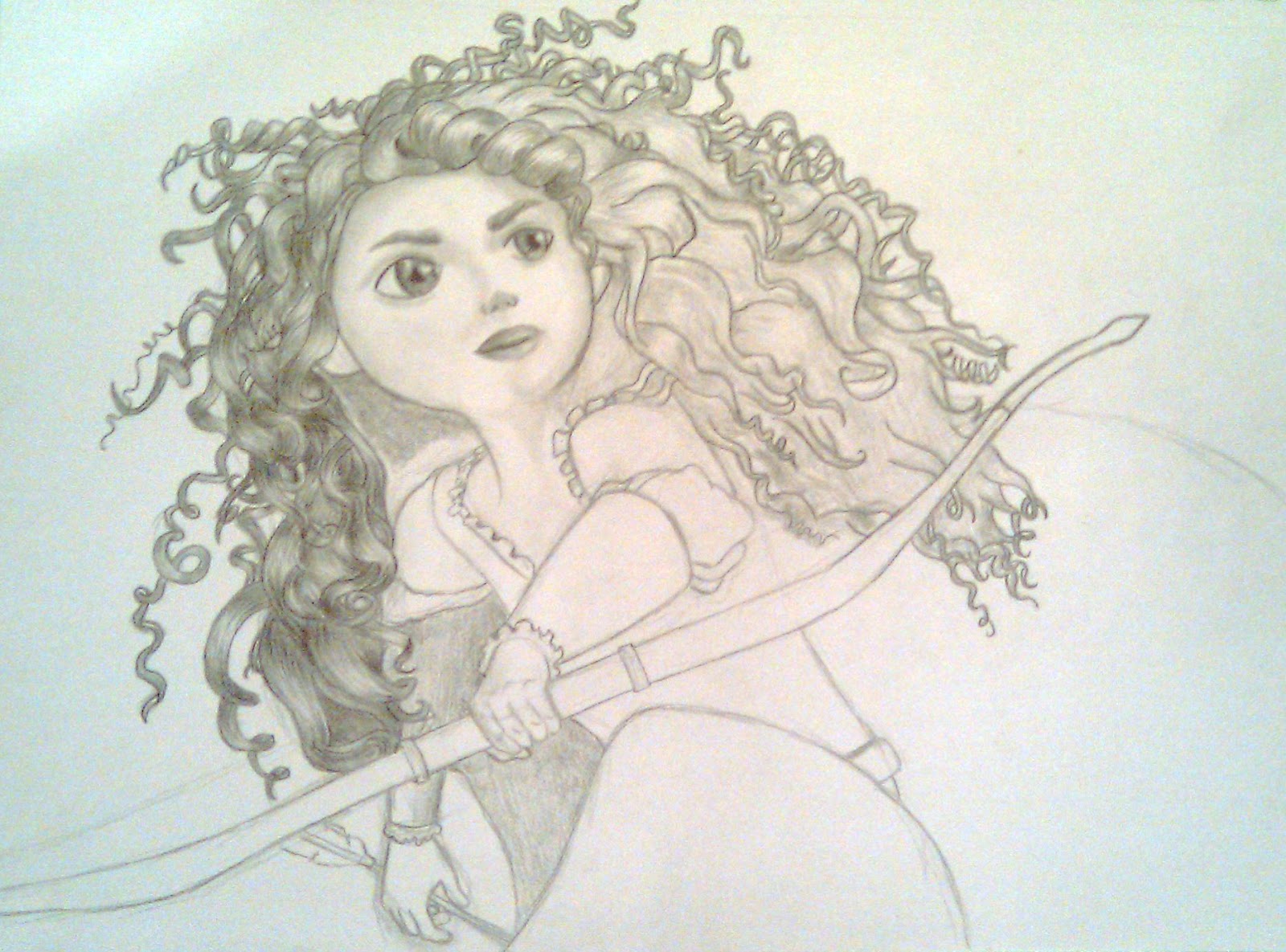 The Illustrative Growth of a Dreamer: Brave Fan Art Drawing!