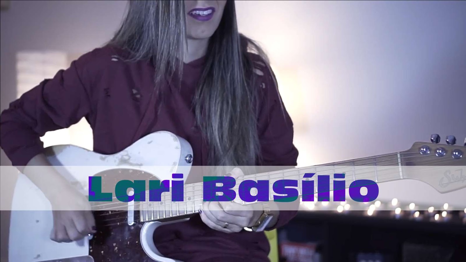 Lari Basílio: Melodic Solo for a pop song by Rodrigo Teaser.
