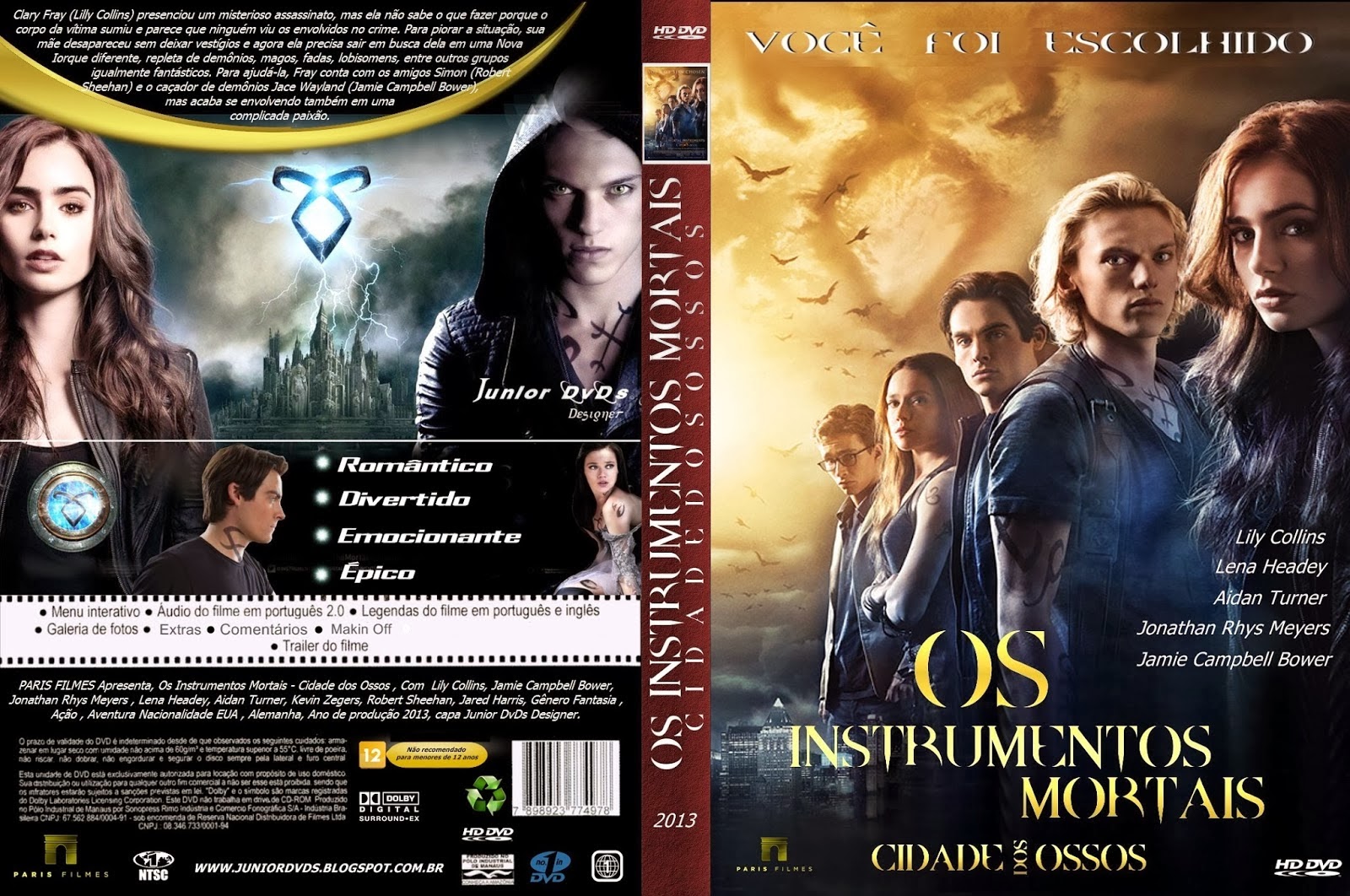 Capa Os Instrumentos Mortais - Cidade dos Ossos - O Melhor em capas do ...