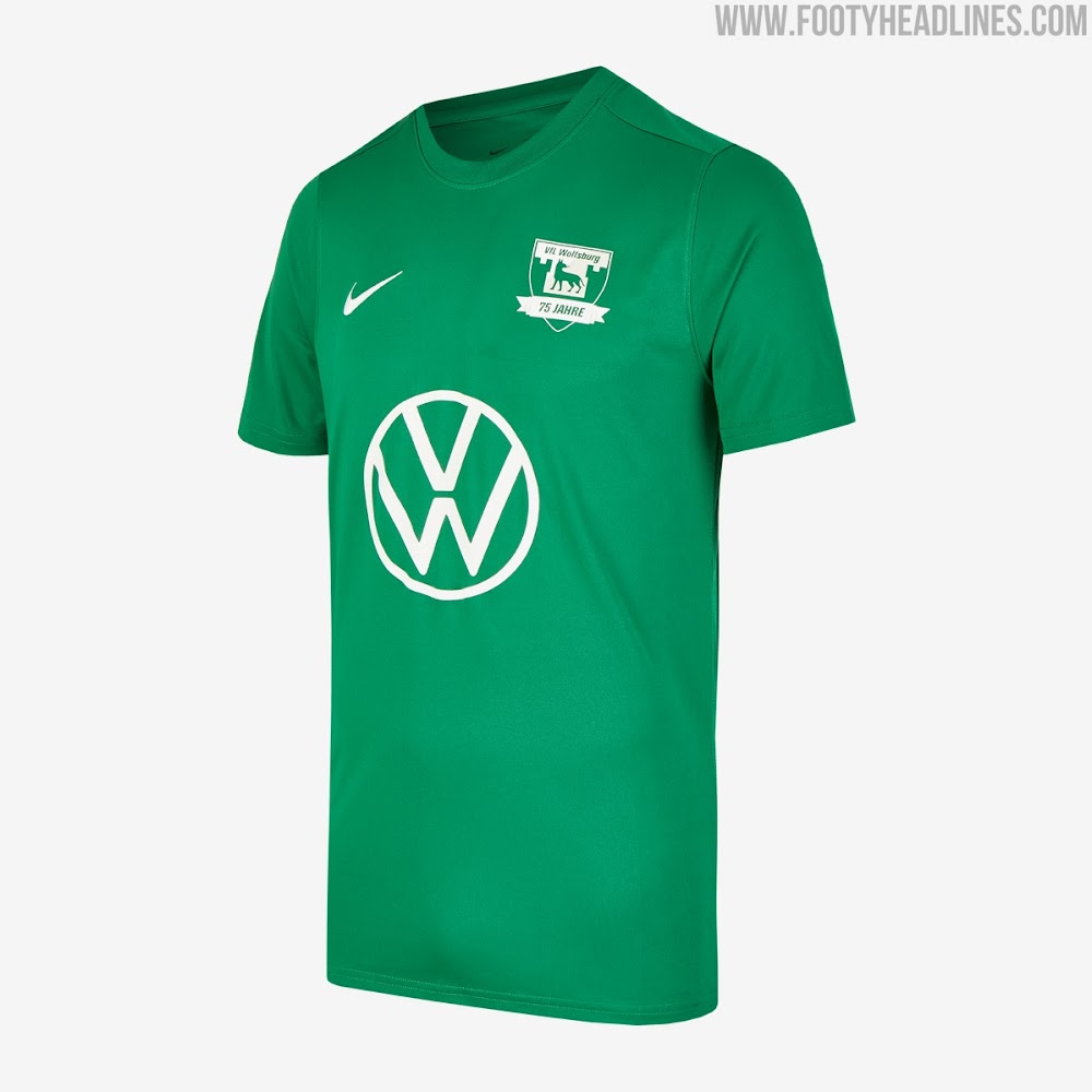 Wolfsburg 2020 75-Years Anniversary Kit + Logo Released - Footy Headlines