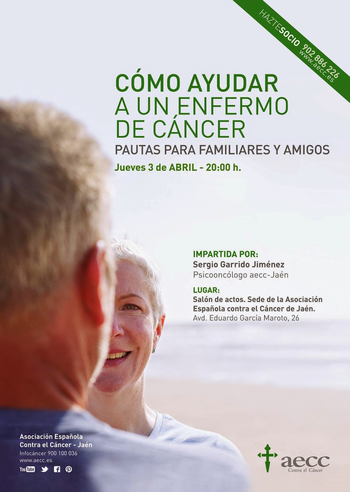 SOS Psicólogos Ujaén: Cómo ayudar a un enfermo de cáncer